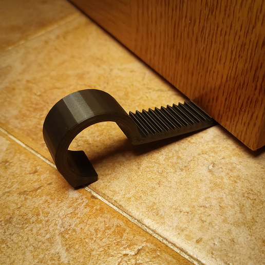 🚪 Creative Door Stopper - 3D Printable Design・ STL File for 3D printing ...