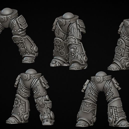 ⚔️ Astra Warriors Mecha Legs・ 3D File for 3D printing・Cults