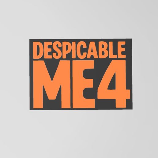 despicable 4 letters