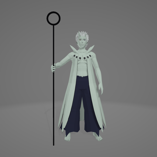 🎨 NARUTO SHIPPUDEN OBITO UCHIHA SIX PATHS・ STL File for 3D printing・Cults