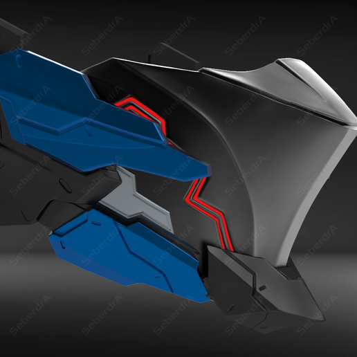 🔫 Cyborg Mask V4・ STL File for ・Cults