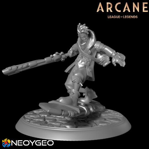 🦸 EKKO ARCANE FIRELIGHT - LEAGUE OF LEGENDS・ STL File for 3D printing・Cults