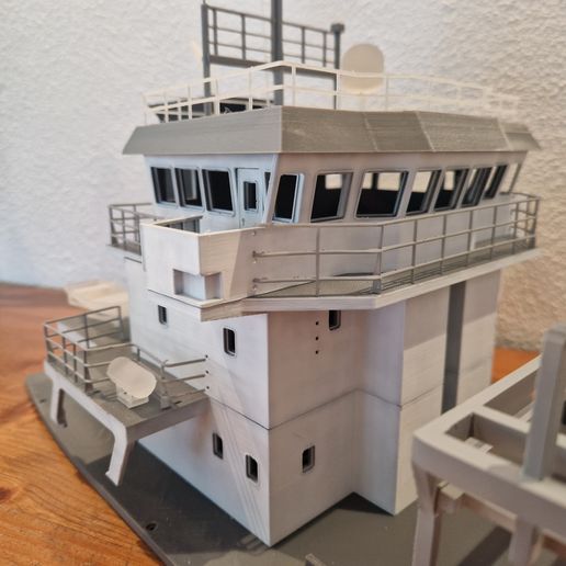 🚢 Rc coaster ship 1/60・ STL File for 3D printing・Cults