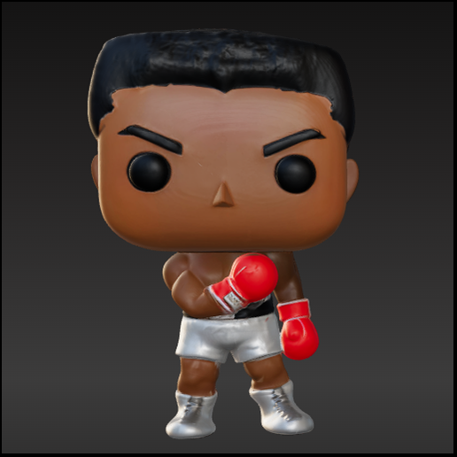 Free STL file Muhammad ali funko pop 📺 ・3D printing design to download ...