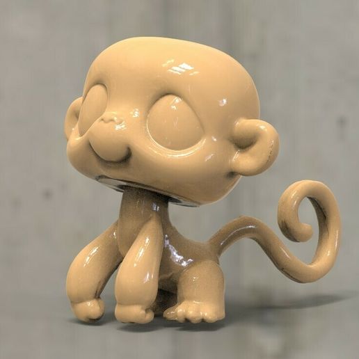 🐒 MONKEY・ STL File for ・Cults