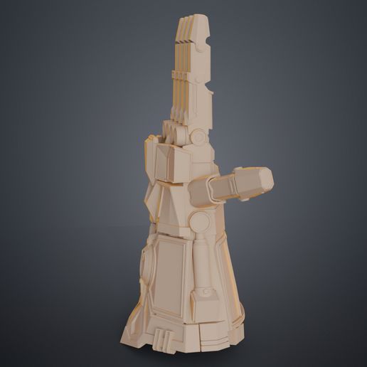 🎭 Arcane Vi Mechanical Gauntlet・ 3D File for 3D printing・Cults