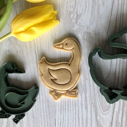 🍪 Goose cookie cutter・ STL File for 3D printing・Cults