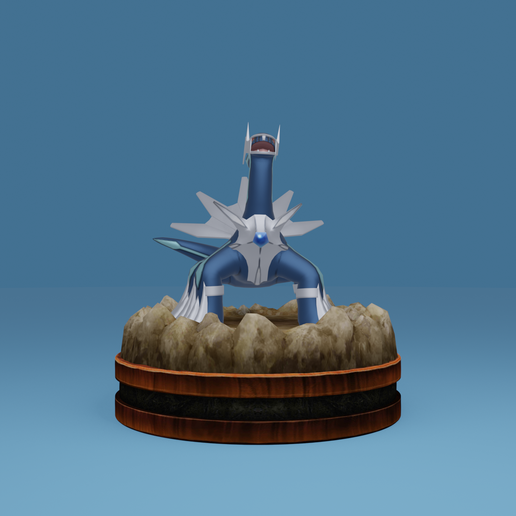 STL file POKEMON DIALGA 🐉 ・3D print object to download・Cults