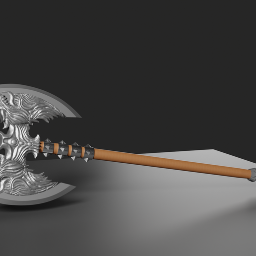 🪓 Rueful Axe - Axe 0f Clavicus Vile - Skyrim・ STL File for 3D printing ...
