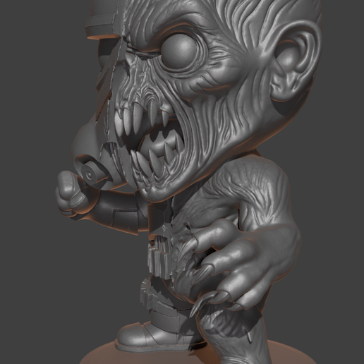 🧟 Zombie Stormtrooper STL - Mutant Undead Star Wars Trooper 3D Model ...