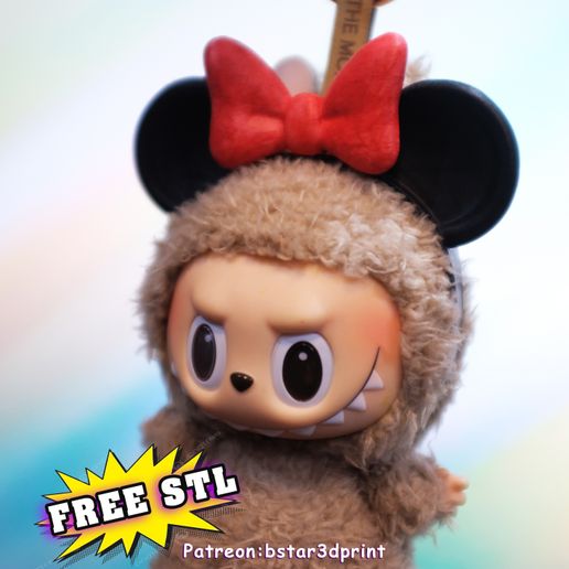 🐁 Diadema Mickey (Minnie) Mouse - Labubu Accesorios・Archivo STL Gratis ...