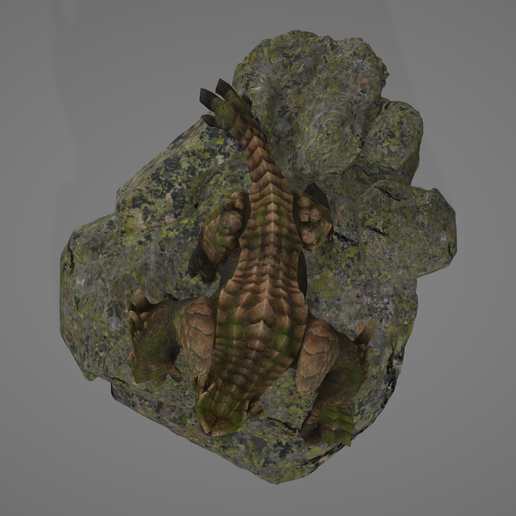 STL file MONSTER HUNTER GARANGOLM FIGURE 👹 (OBJ)・Model to download and ...