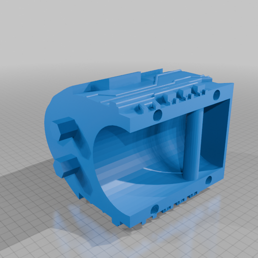 👨 Iron Man Blaster (small build plate)・Free 3D File for ・Cults