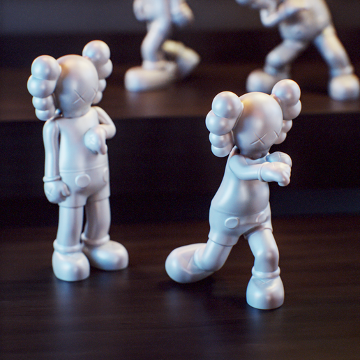 🦸‍♀️ Kaws Companion x 9 mega pose bundle pack・ STL File for 3D printing ...