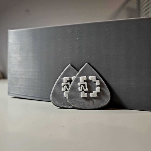 Free STL file RAMMSTEIN guitar pick :D 🎸 ・3D printable model to ...