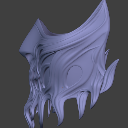 🎭 Whispering Wraith Mask・ STL File for 3D printing・Cults