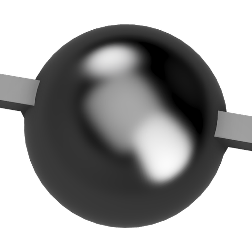 👩 Gag Ball・Free STL File for ・Cults