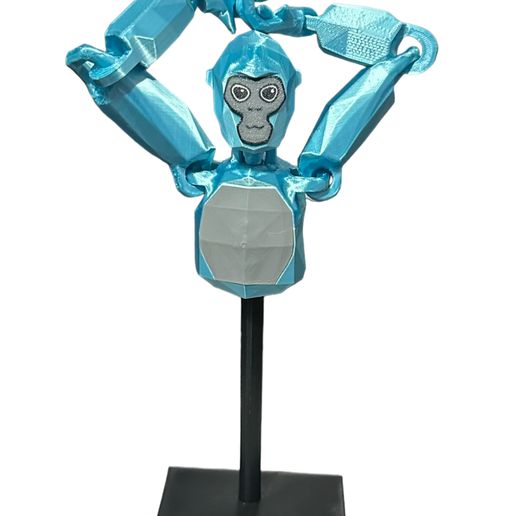 🦍 Gorilla Tag Flexi Articulated 3D Print Digital File For Personal Use ...