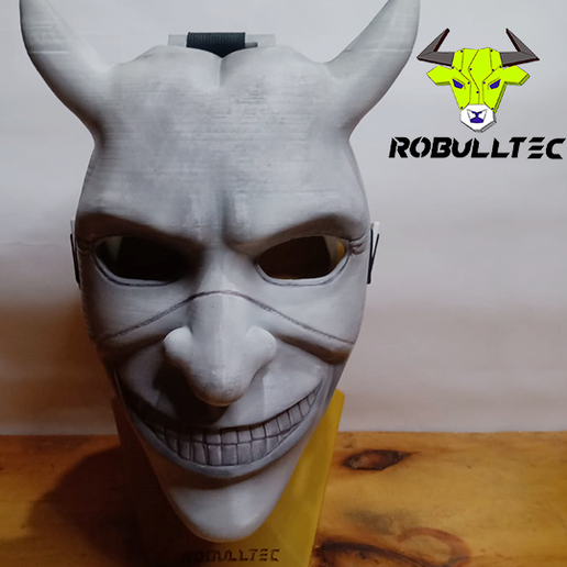 📞 Black Phone Mask・ STL File for 3D printing・Cults