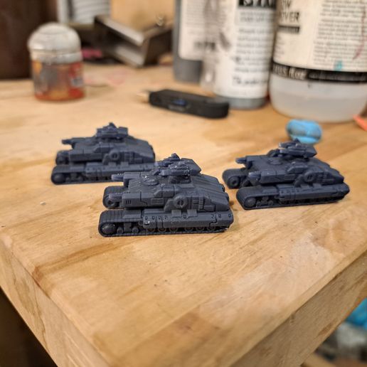 🪖 Battletechnology Athena Clan Tracked Heavy Tank・3D Print with the ...