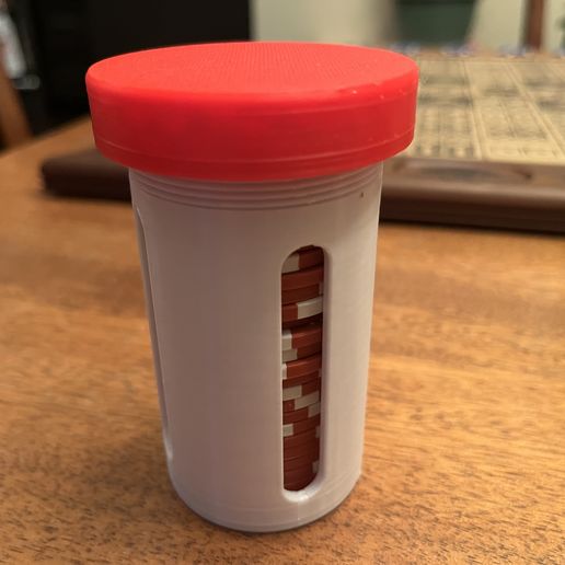 🃏 Poker chip storage holder・Free 3MF File for 3D printing・Cults