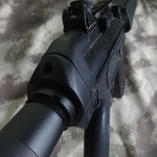 🔫 LCT HK33 A3 (LK33A3) MP5 Stock Adapter Plate Mount・Free STL File for 3D printing and CNC ...