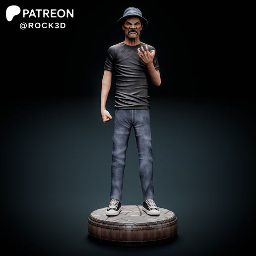 👾 Don Ramón・Archivo STL para Impresión 3D・Cults