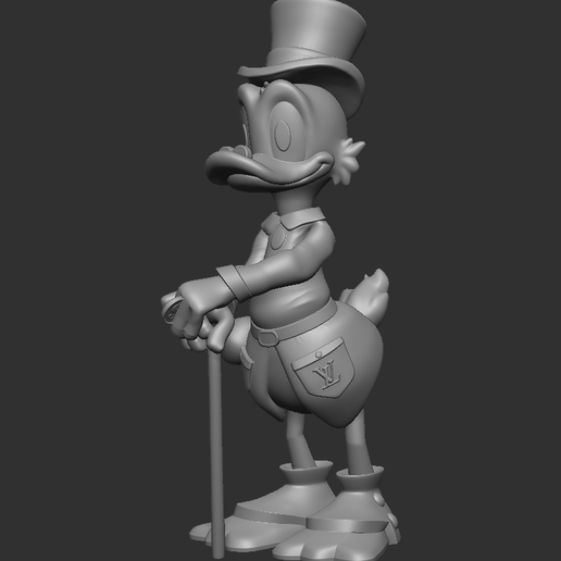 🤑 Scrooge McDuck / Rich Uncle・ STL File for 3D printing・Cults