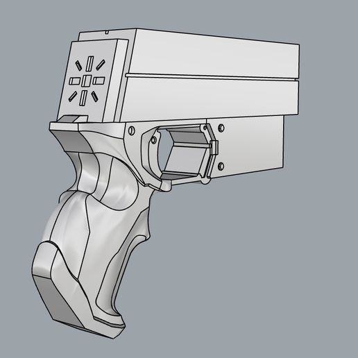 🔫 Gravitational Beam Emitter Pistol from "BLAME!"・ STL File for ・Cults