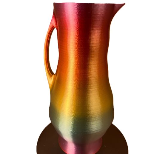 🏺 Pitcher Shaped Vase・ STL File for 3D printing・Cults