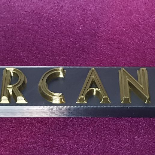 👾 Arcane - Tv show logo・ 3MF File for 3D printing・Cults