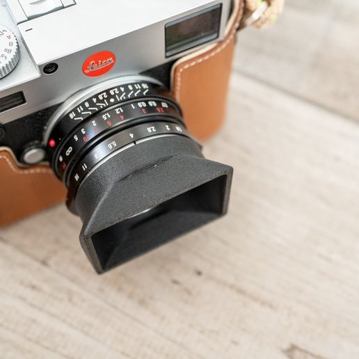 Archivo STL Voigtlander Rectangular Lens Hood 35mm Nokton f/1.4 VM ...