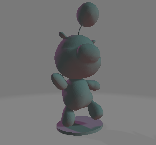 👾 Moogle KH version・Free STL File for 3D printing・Cults