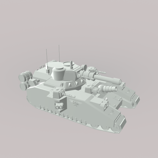 🪖 Imperial Baneblade・ STL File for ・Cults