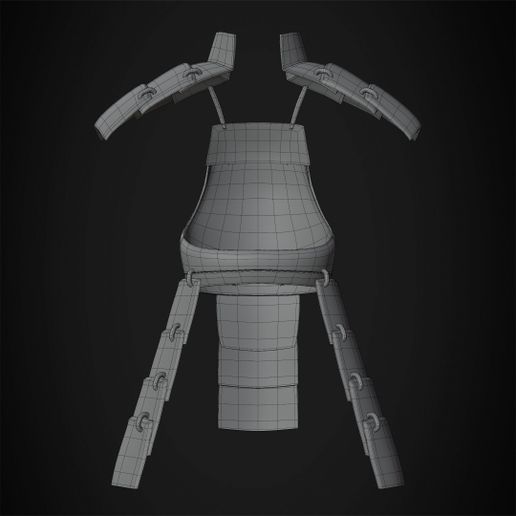 🗿 Naruto Madara Uchiha Armor for Cosplay・ STL File for 3D printing・Cults