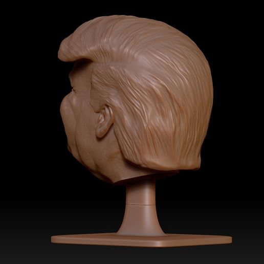 🎧 Donald Trump Headphone Stand・ STL File for 3D printing・Cults