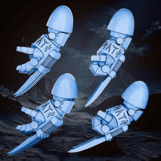 🛰 Space Vikings - Complete Chapter Pack・ 3D File for 3D printing・Cults