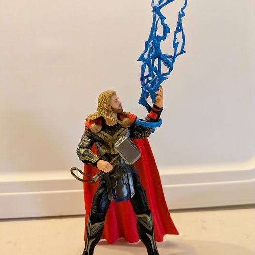 🌩️ Lightning Effects for Marvel Legends Action Figures・3D Print with ...