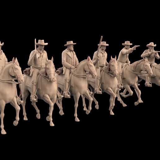 🤠 COWBOYS・ STL File for 3D printing・Cults