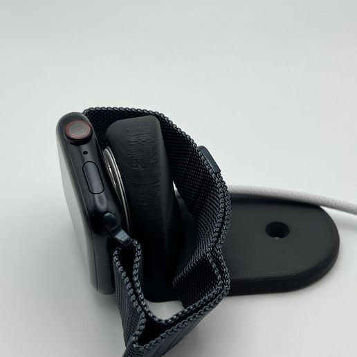 STL file Apple Watch Wandhalter 🍎 ・3D printable design to download・Cults