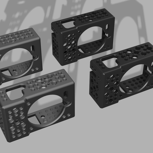 📷 Canon EOS M Cage・ 3D File for ・Cults