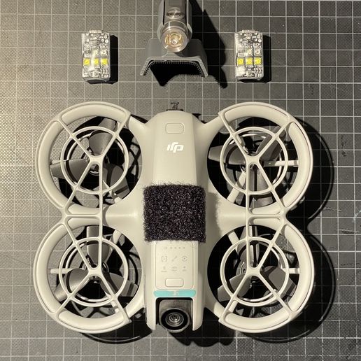 🛸 DJI NEO Light Mount・ STL File for 3D printing・Cults
