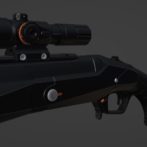 🔫 Valorant outlaw sniper rifle prop cosplay 3d model (stl file) for ...
