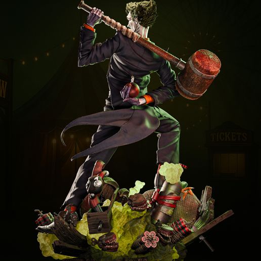 🃏 Joker – 3D Digital STL File・ 3D File for 3D printing・Cults