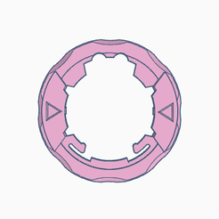 💍 BEYBLADE X | (SLIME) RATCHET RING | CUSTOM SERIES・ STL File for 3D ...