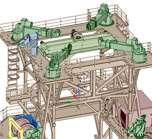 STL file ROV Handling Tower for Edda Flora or other ship models 🚢 ・3D ...