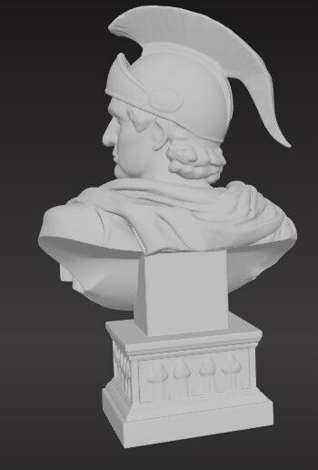 🎨 Ancient Roman Hero Figure 3D Printable STL FBX OBJ 3D print model ...