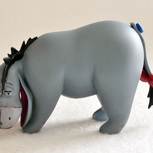 3D printable Eeyore - Onepiece • made with Anycubic Photon Mono 2・Cults