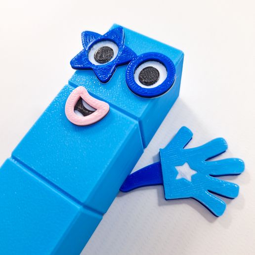 🔢 Number Blocks Characters 1.2.3.3.4.5 Numberblocks・ 3D File for 3D ...