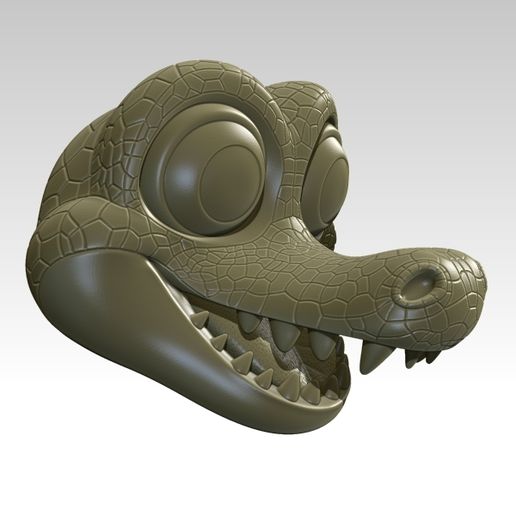 3D file Kawaii Crocodile Baby 🐊 ・3D print model to download・Cults